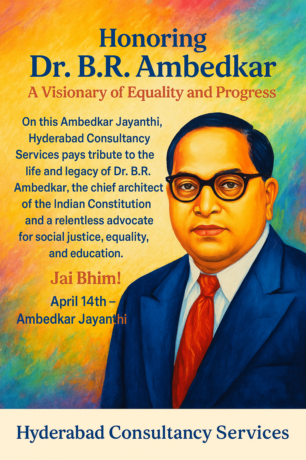 Honoring Dr. B.R. Ambedkar 2025 – A Visionary of Equality and Progress ...